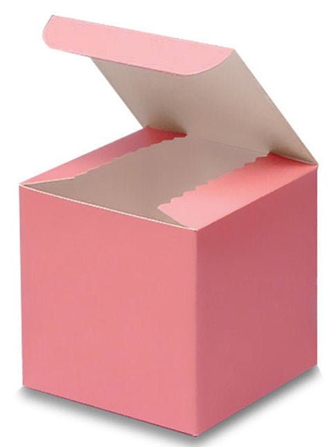 FOUR Hi Gloss Gift Boxes - 4" X 4" X 4" - Etsy