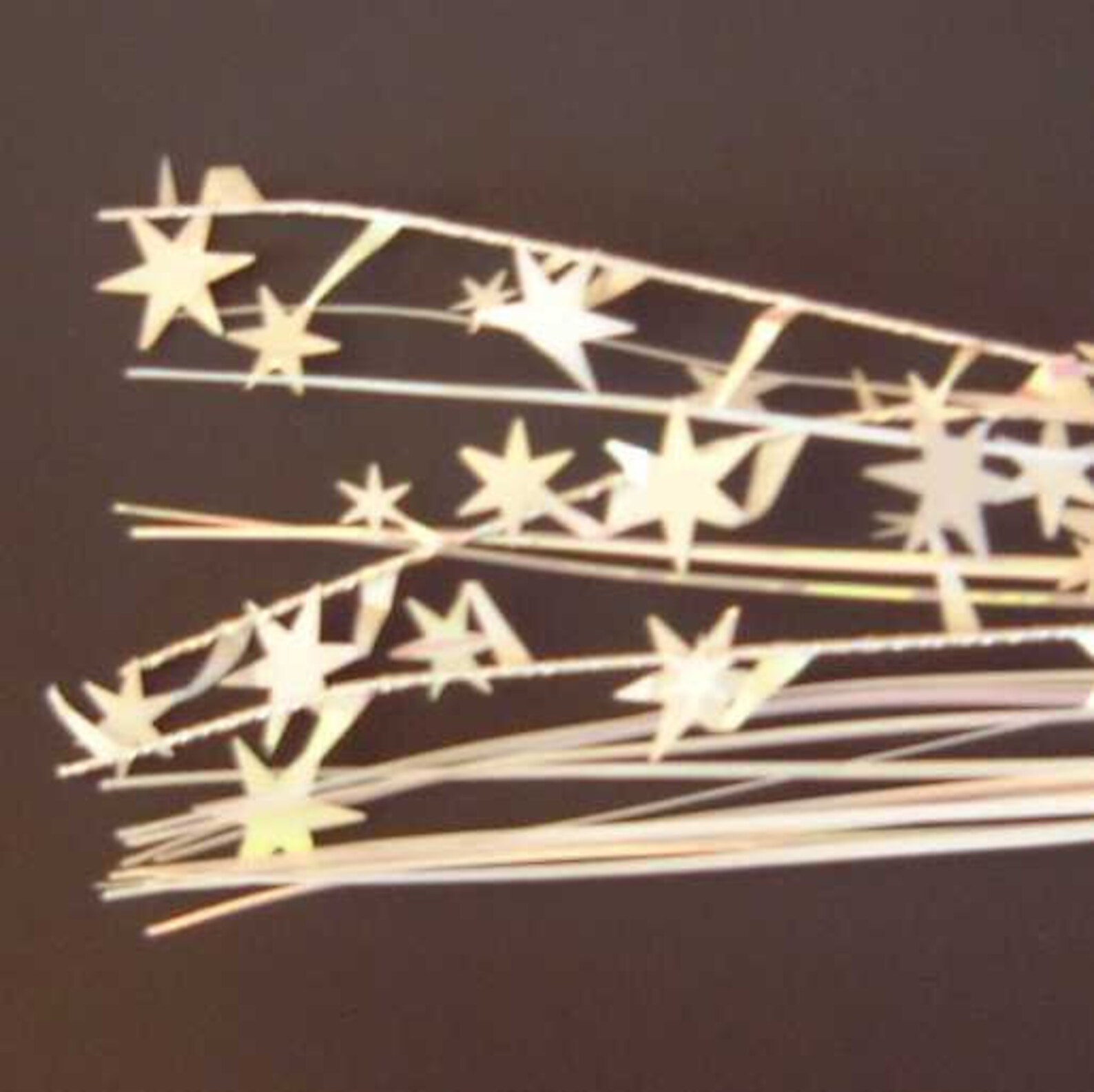 Metallic Star Sprays - Etsy