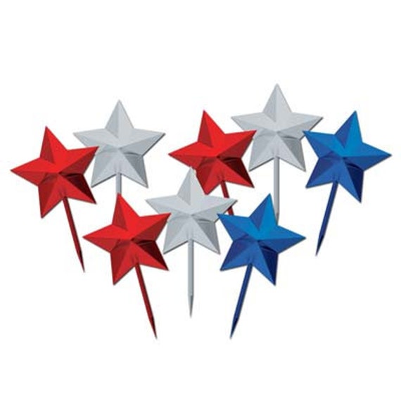Star Picks - Pack of 8 by Dazzle & Lace | Catch My Party