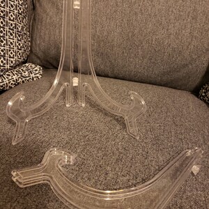 Acrylic Plate Stand - Etsy