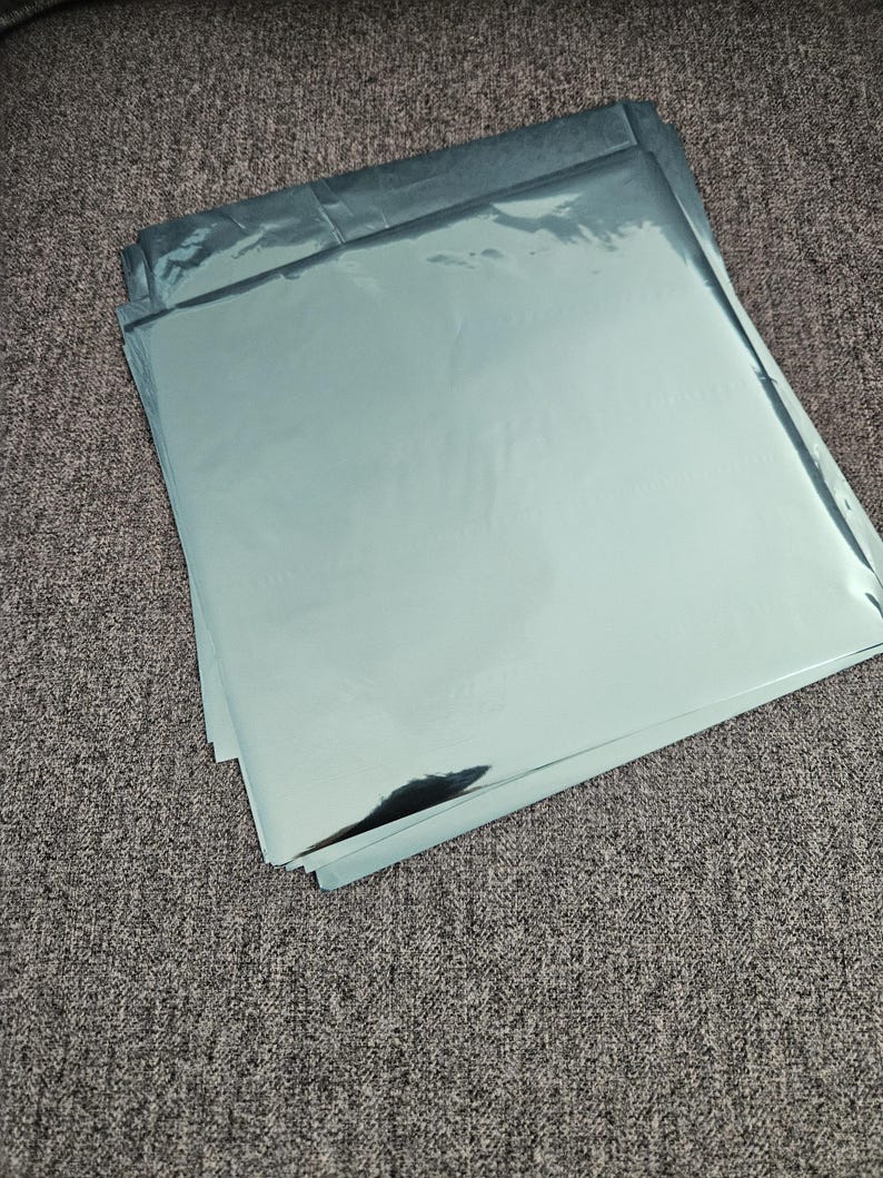 Metallic Mylar Foil - SIX Sheets - Etsy