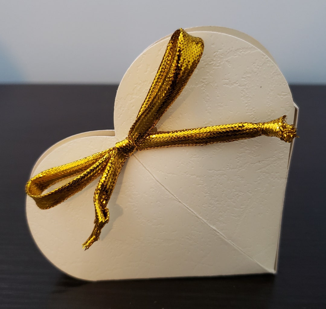 Heart Shape Favor Boxes - Etsy