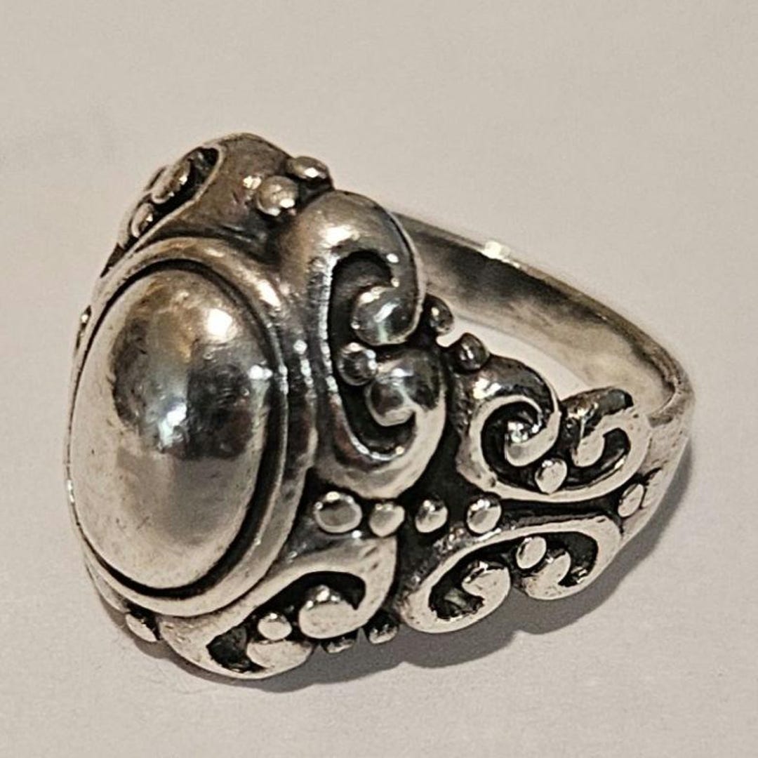 Sterling Silver Ring - Vintage - Etsy