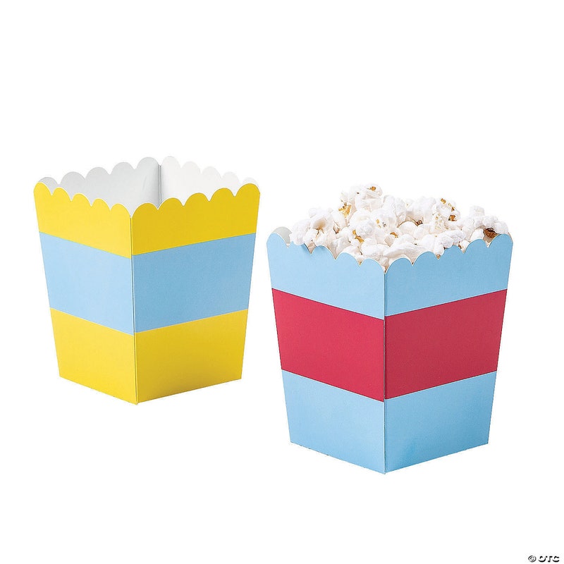 Mini Popcorn Boxes - Etsy
