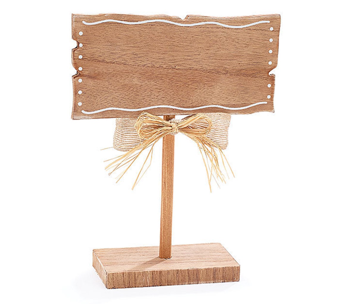 Wooden Table Sign - Etsy