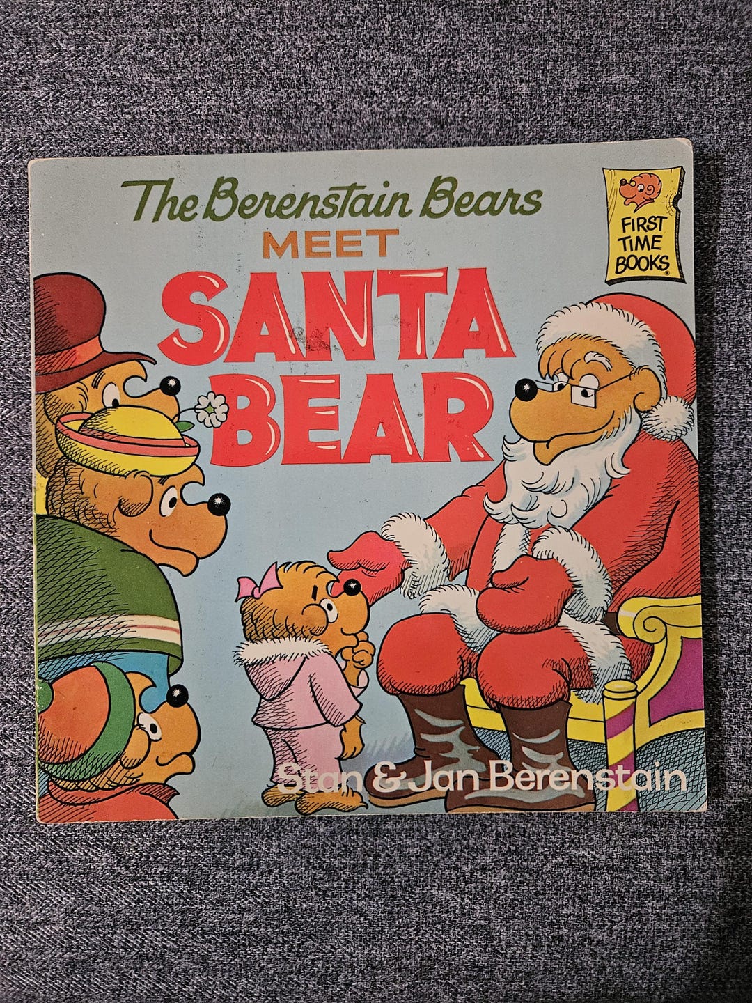 The Berenstain Bears Meet Santa Bear Paperback Book - Etsy