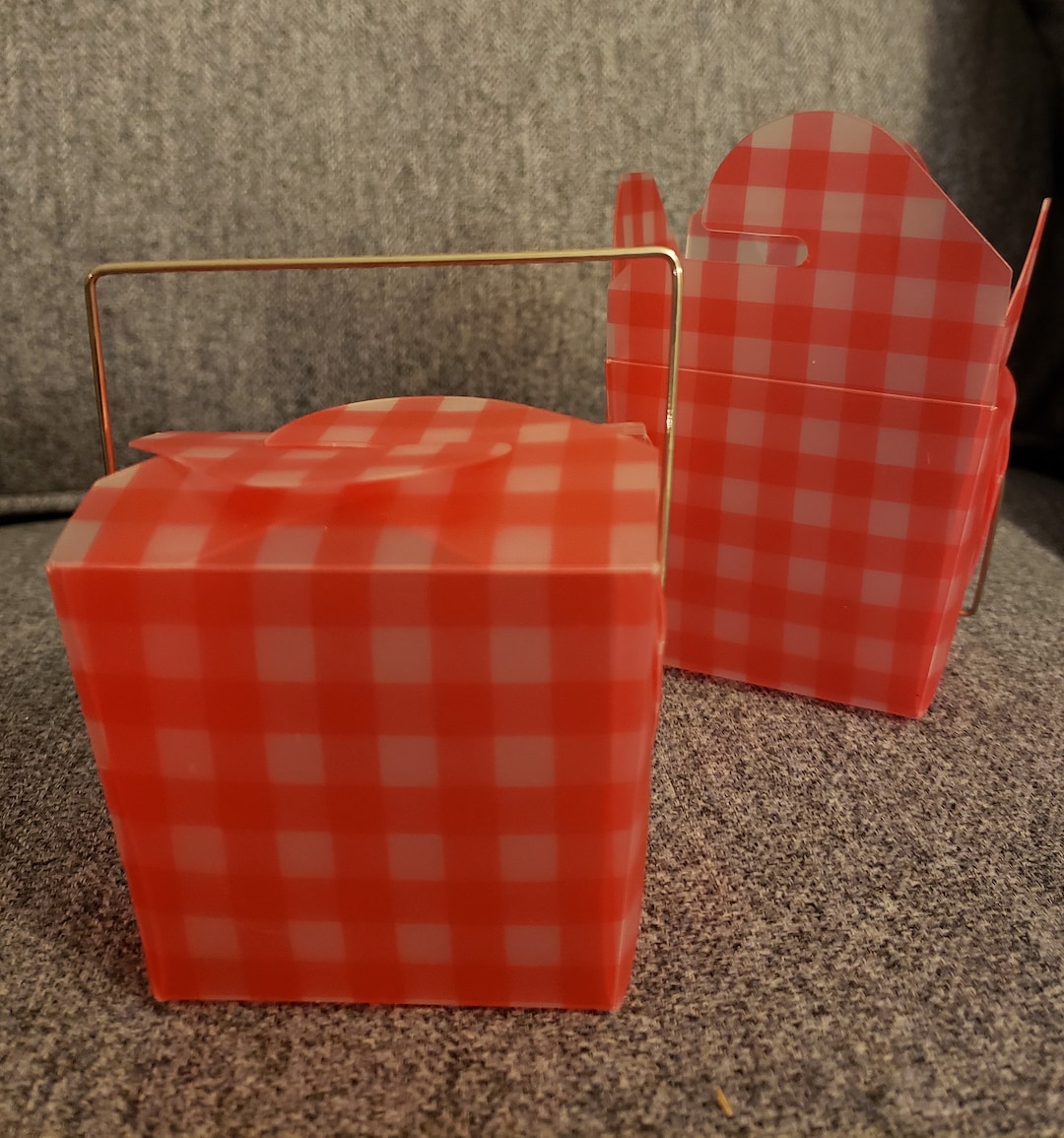 Plastic Take Out Boxes - SET of 3 - Etsy