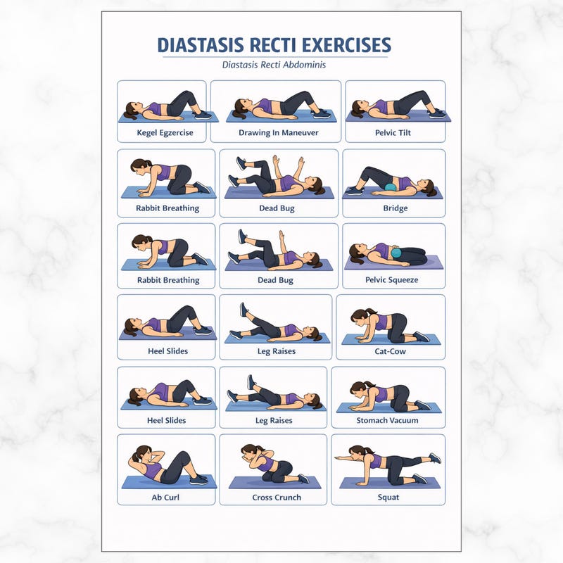 Postpartum Care Workout - Etsy UK