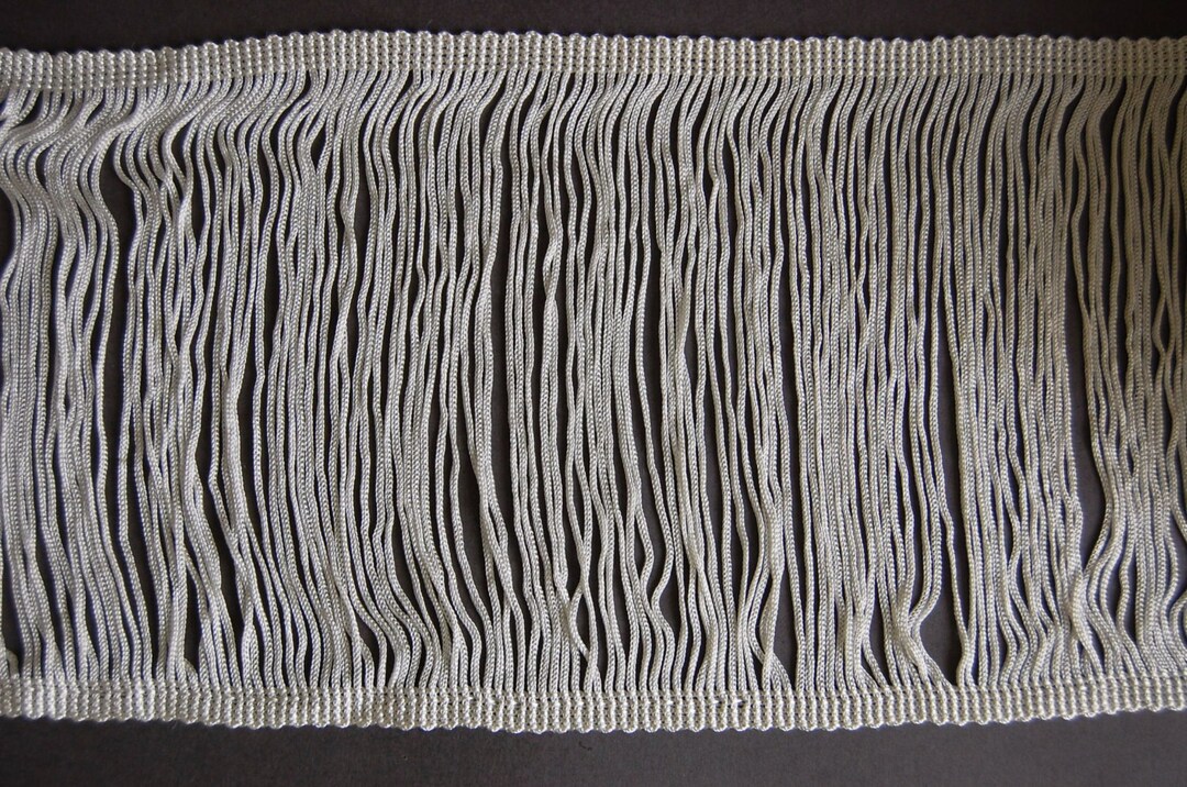 Double Sided Ivory Chainette Fringe - Etsy