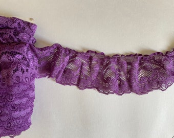 Purple Ruffle - Etsy