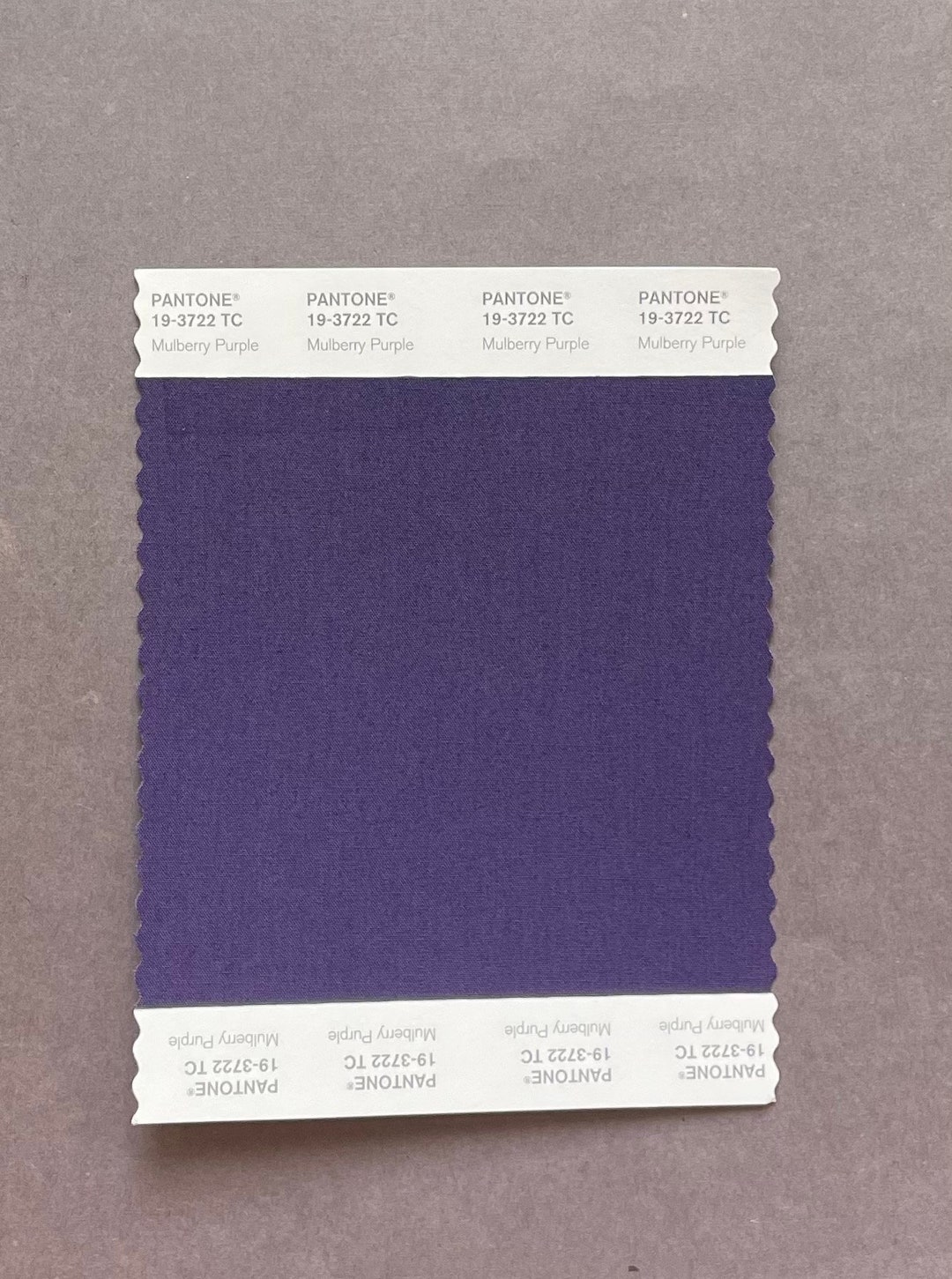Pantone 4x4 Textile Swatch - Mulberry Purple - Etsy