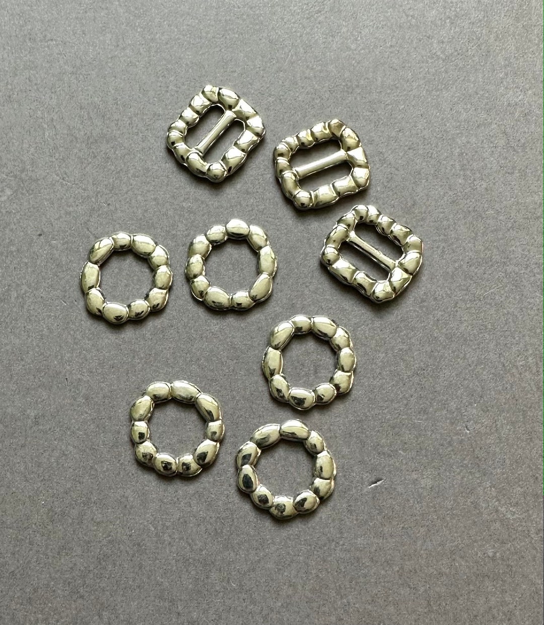 Silver Ring & Slide Set - Etsy