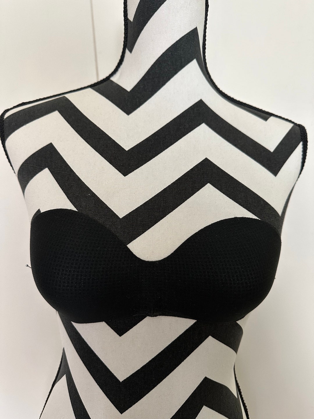 Black Strapless Structured Bra Cup - A Cup - Etsy