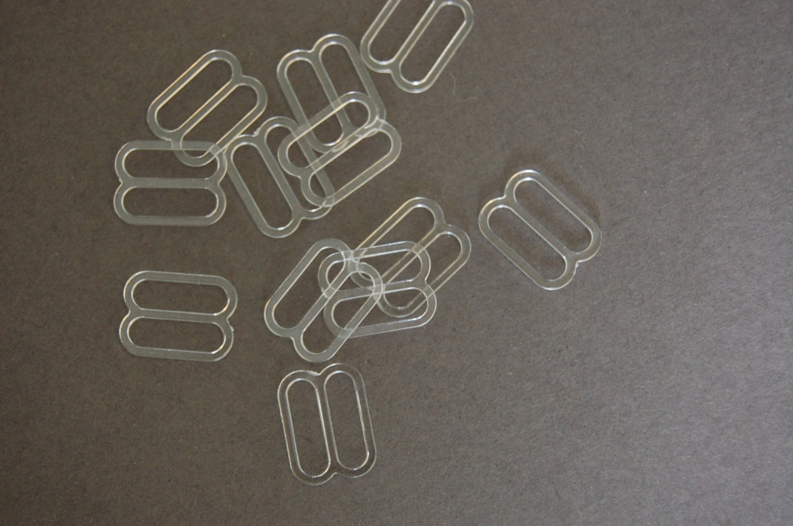 1/2" Clear Plastic Slide - Etsy