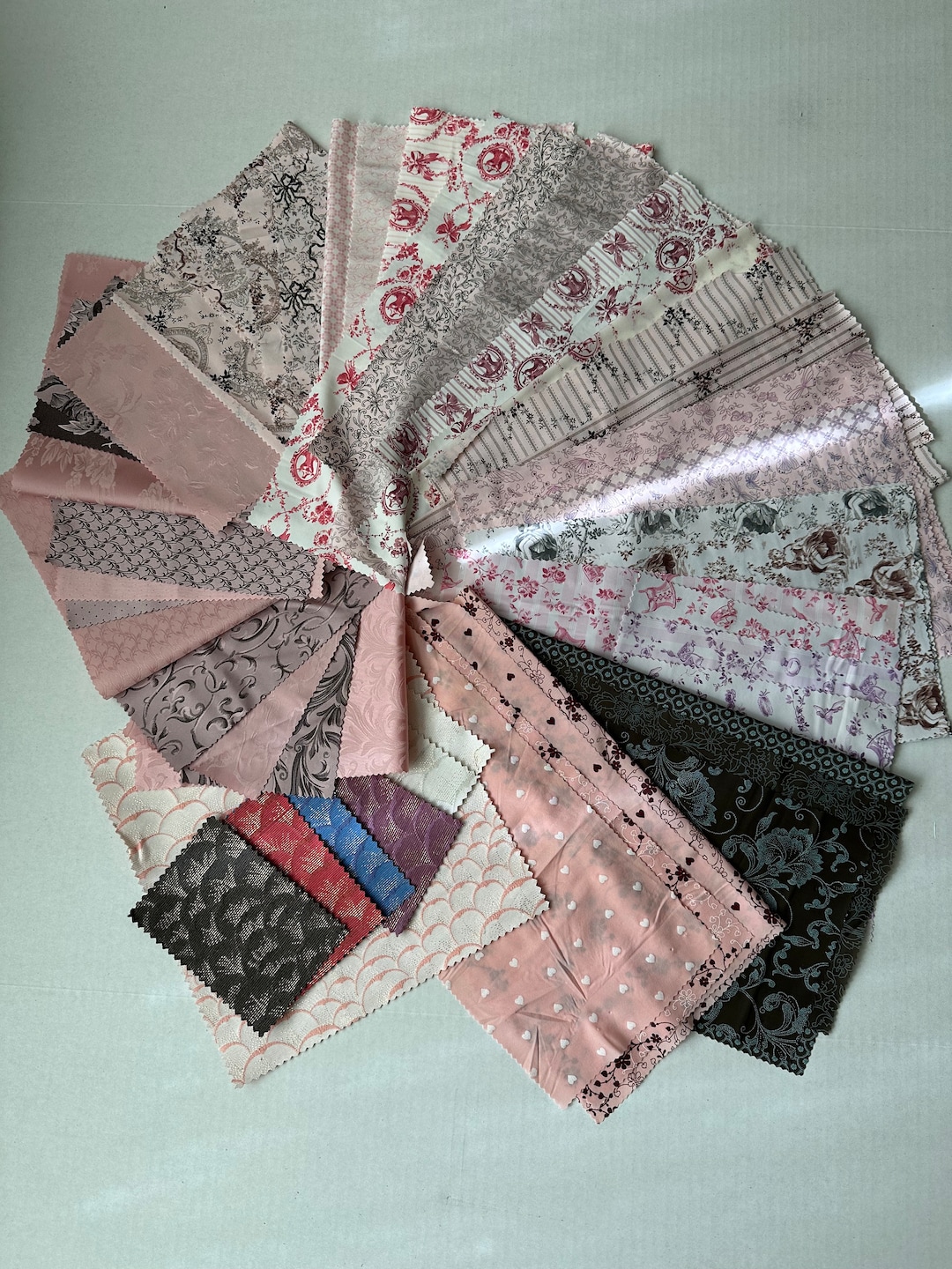 Printed Stretch Fabric Swatches - Etsy