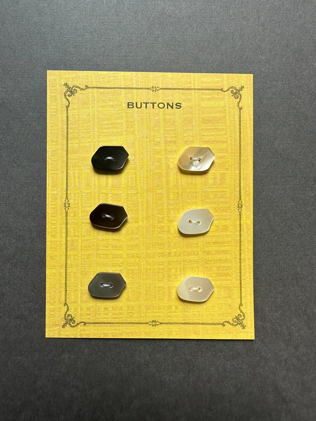 2 Hole Glossy Resin Rhombus Shaped Button B.8 - Etsy