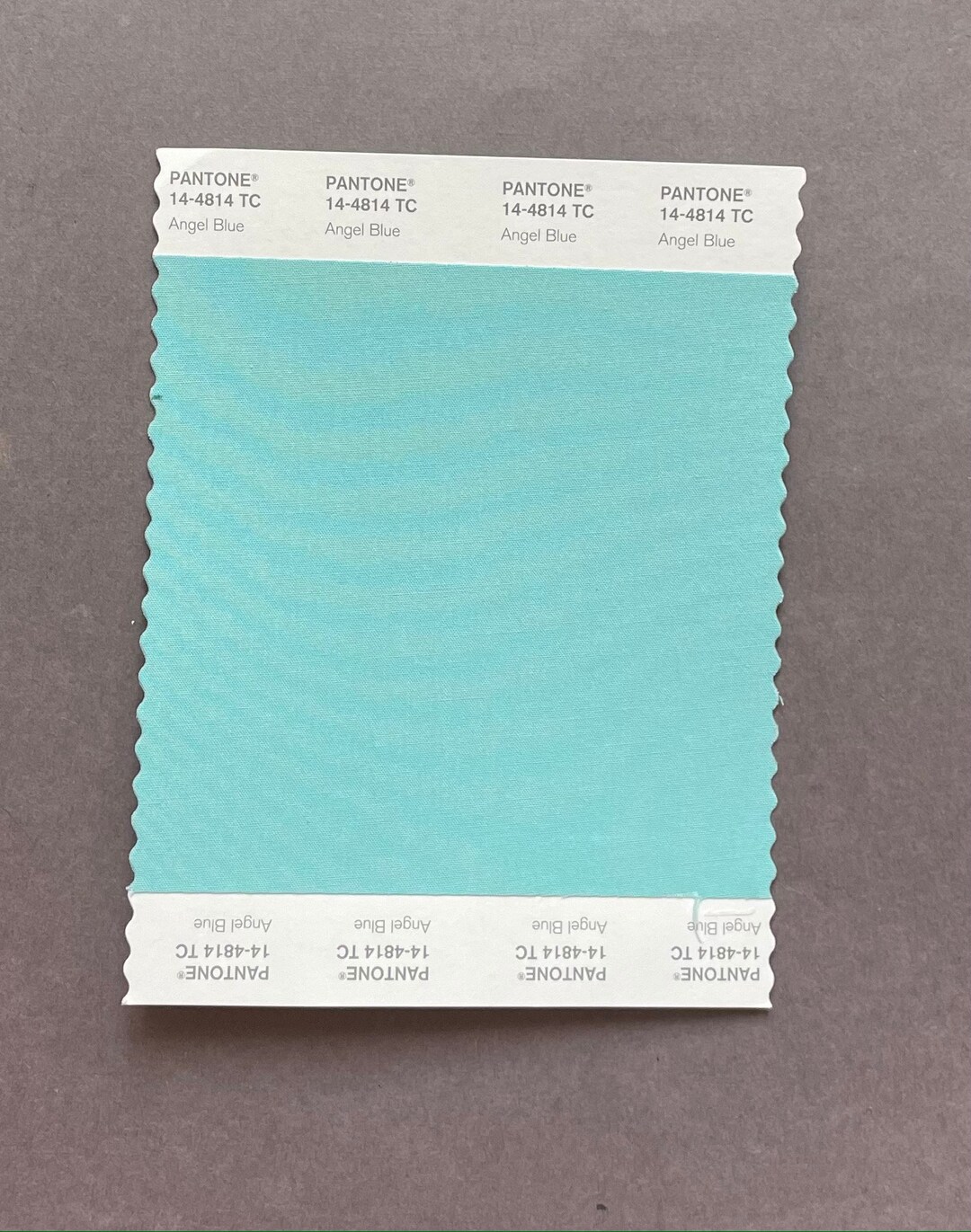 Pantone 4x4 Textile Swatch Angel Blue - Etsy