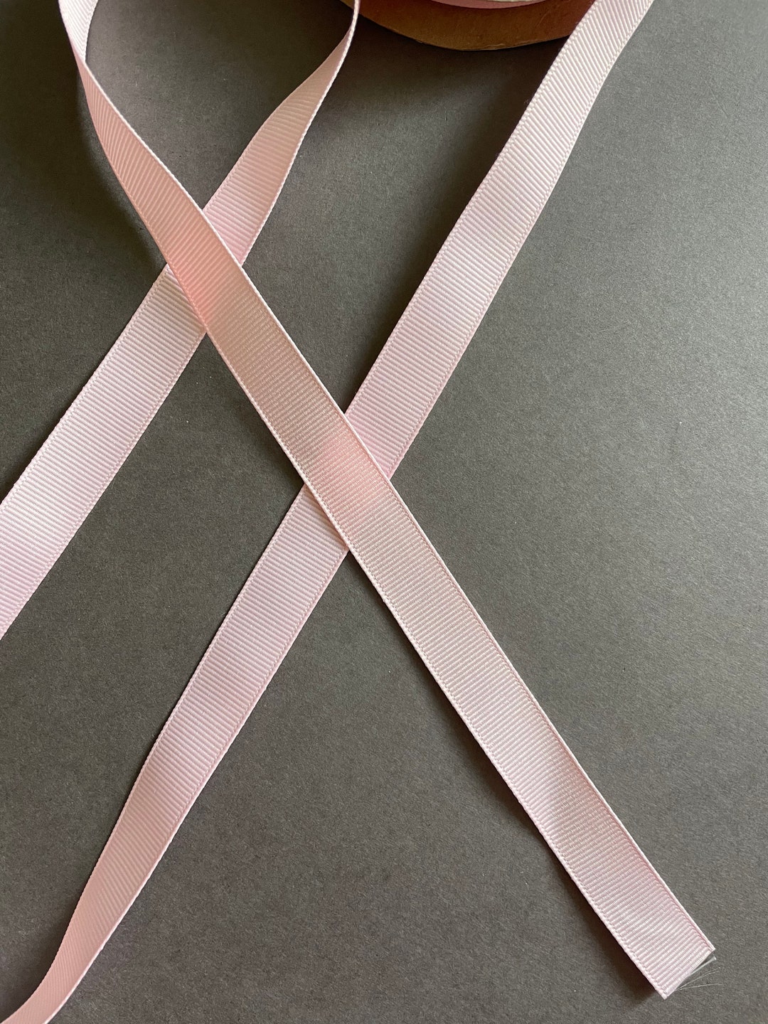 4yds - 5/8" Lt Pink Grosgrain Ribbon - Etsy