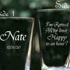 Piano and Music Notes Wine Glass Set - Optional Side 2 Engraving ...
