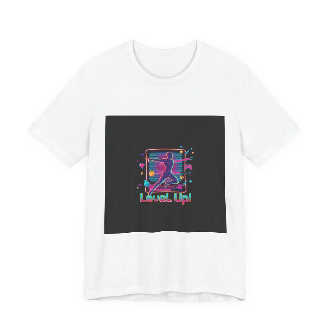 Level Up! Pixel Art Gamer Shirt | Retro Gaming Tee, Streamer Merch - Etsy