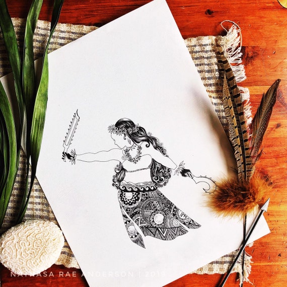 Warrior islander princess