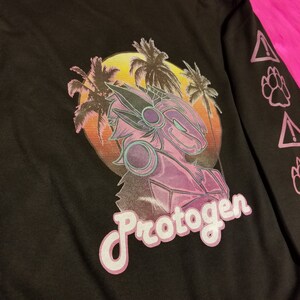 Protogen Furry Hoodie Zip, Fursona Hoodie Shirt, Furry Shirts and Tank ...