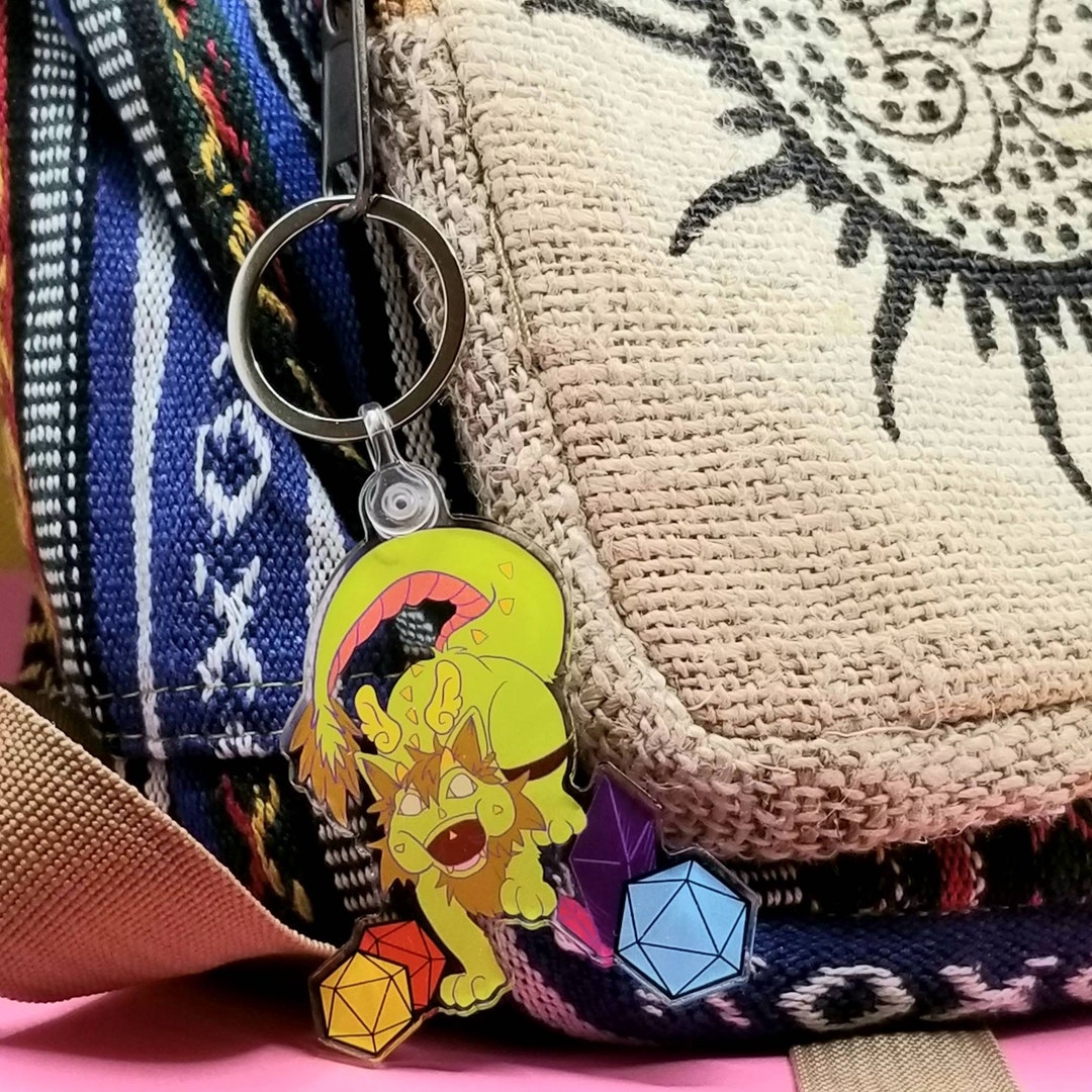 Furry Keychain, Dutchie Keyring, Furry Badge, Dutch Angel Dragon Merch ...
