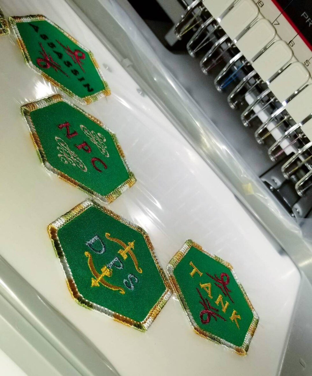 D&d Patches Rpg Class Embroidered Patches Dnd Gifts Dnd - Etsy