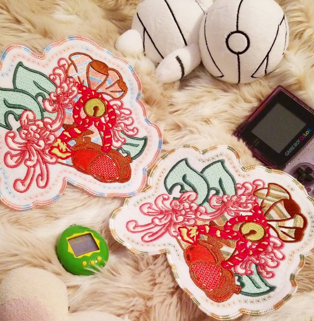 Cute Kawaii Animal Crossing Inspired Acnl Gamer Embroidery Iron on ...