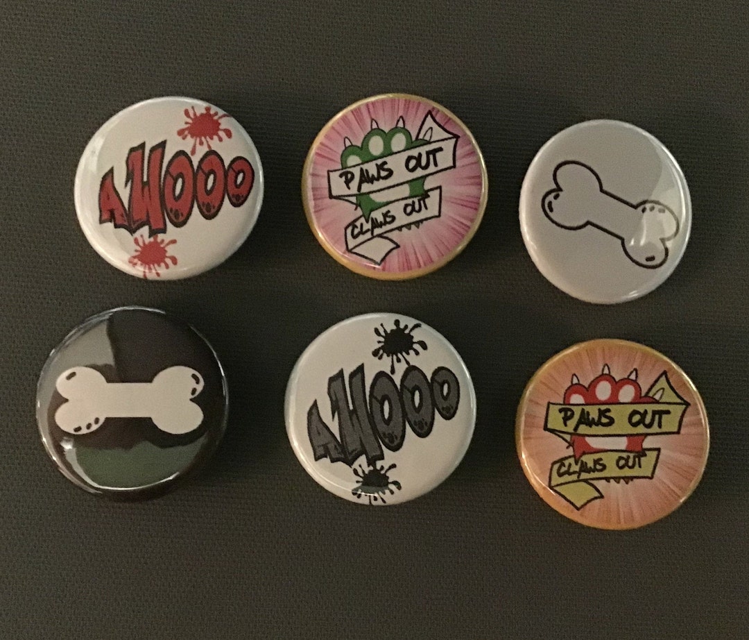 Furry Button Pack, Furry Oc Art, Furry Fandom Merch, Fursuit ...