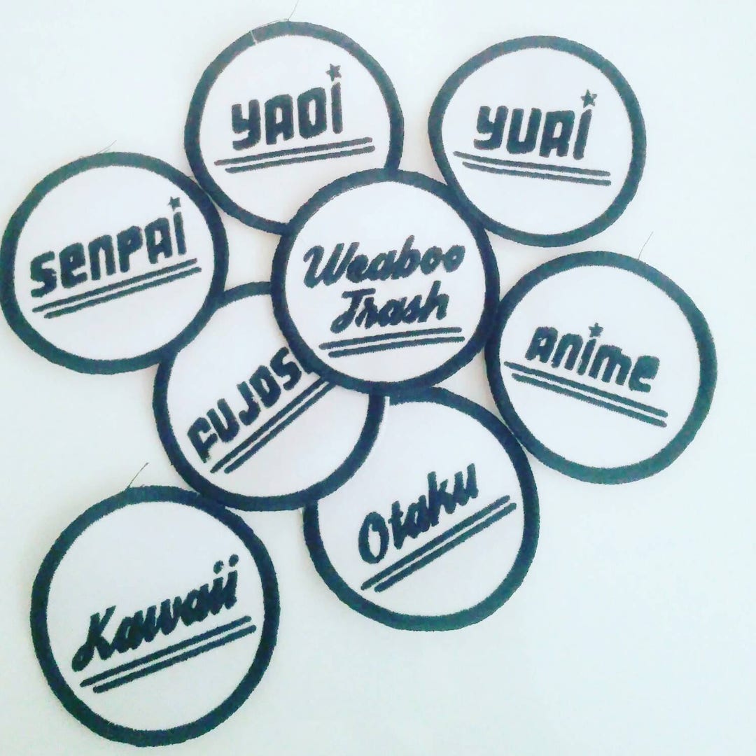 Anime Iron on Patch, Yaoi Patches, Yuri Patch, Hentai Patch, Weaboo ...