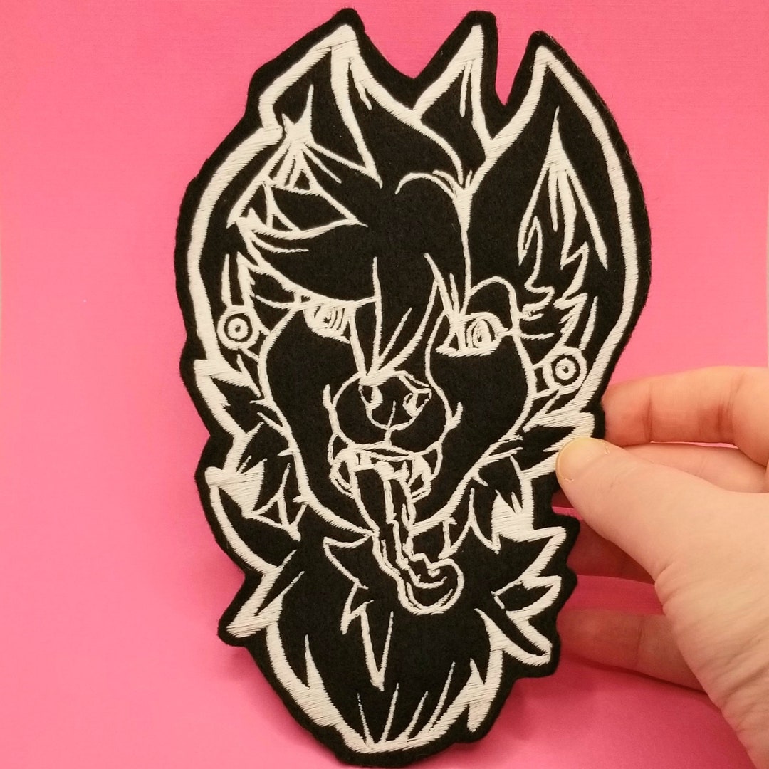 Furry Patch, Hyena Furry Patches, Furry Fandom Merch, Fursuit Accessories, Fursona Badge ...