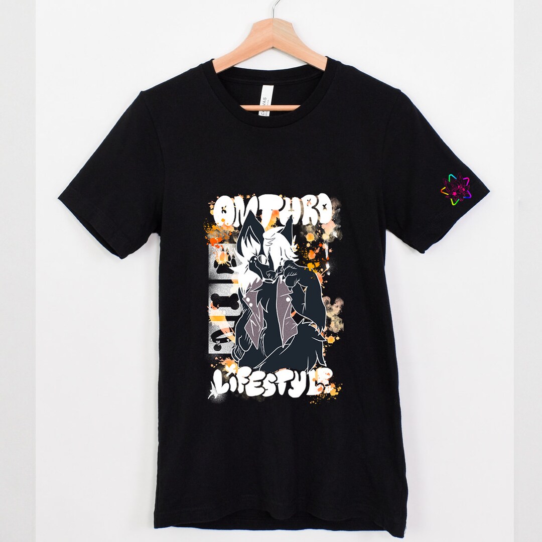 Furry Shirts, Furry Tee Apparel, Furry Pride Merch, Anthro Life, Street ...