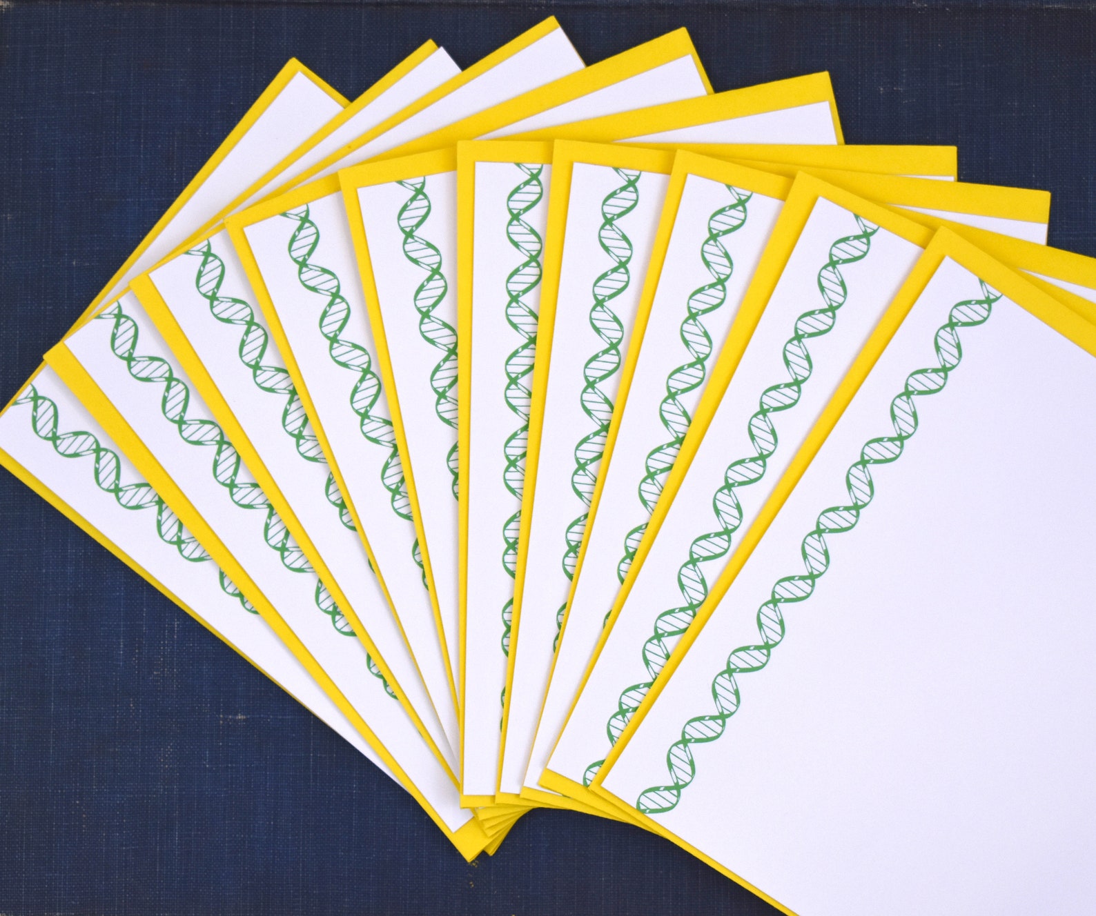 DNA Note Card 10 Pack Genetics and Molecular Biology Gifts - Etsy