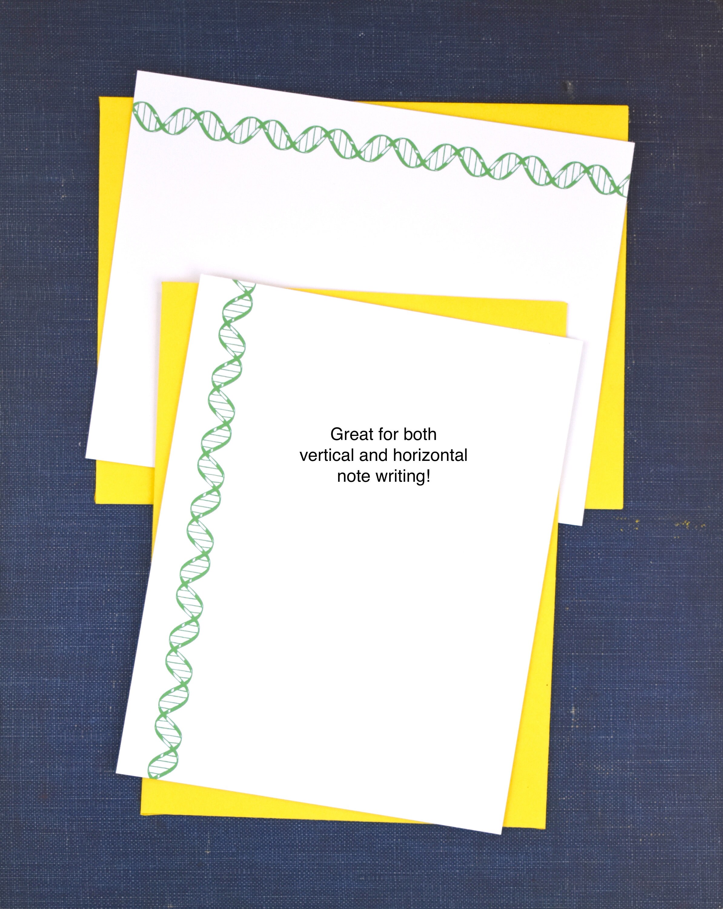DNA Note Card 10 Pack Genetics and Molecular Biology Gifts - Etsy