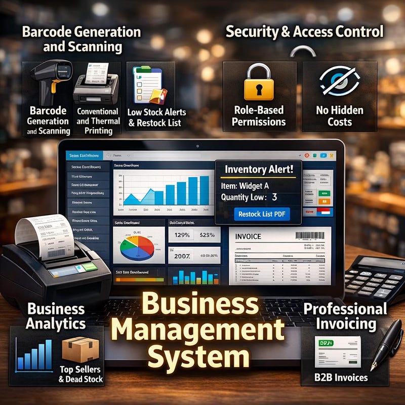 Small Business Admin System - Etsy UK