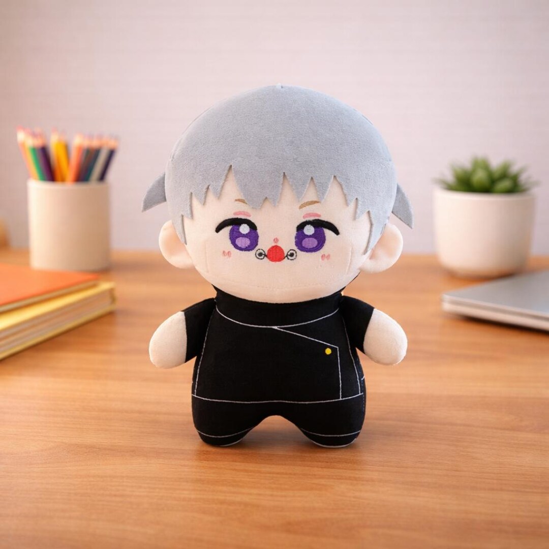 Inumaki Anime Plush Toy – Jujutsu Kaisen Character Soft Doll, Cute Toge ...