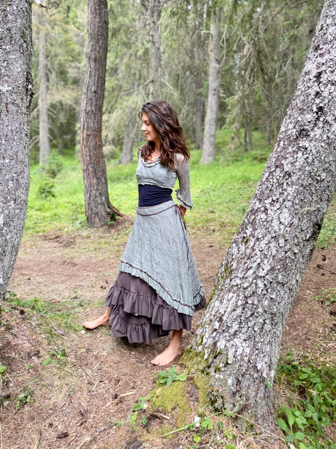 La Terra Foresterica Elven Ritual Ensemble – Earthy Forest Flow Set ...