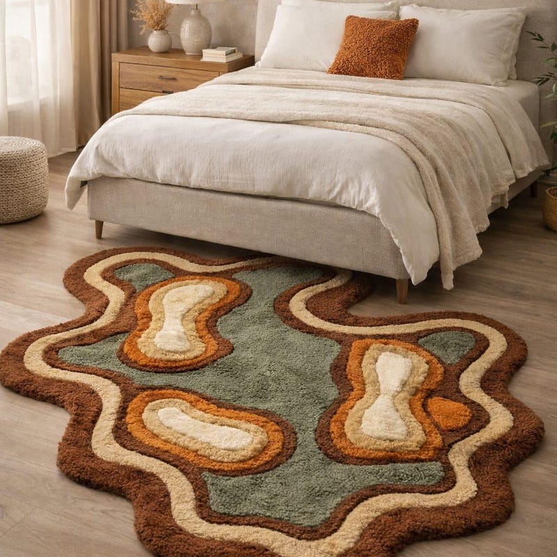 Funky Rug - Etsy