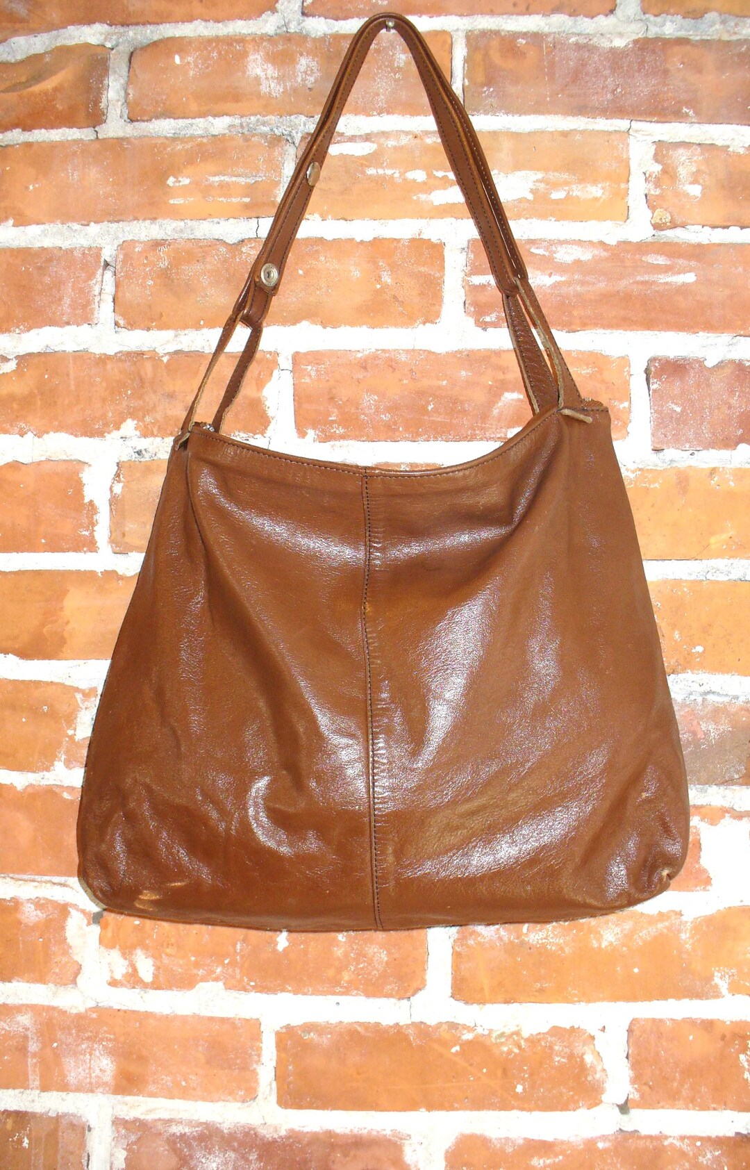 Vintage Tadora Cocoa Brown Hobo Bag - Etsy