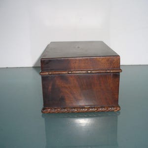 Vintage Edwardian Rosewood Box - Etsy