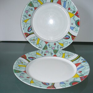 Vintage Made in France Arcopal Plates (2) - Etsy