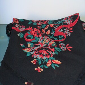 Vintage Laura Ashley Made in Austria Wool Scarf - Etsy