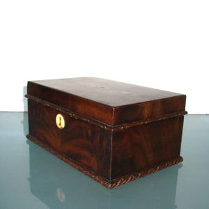Vintage Edwardian Rosewood Box - Etsy