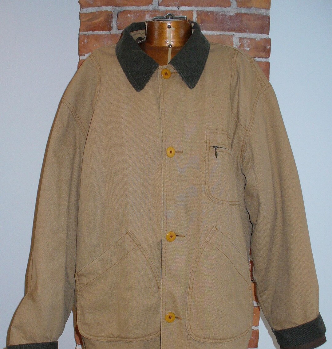 Vintage L.L. Bean Camel Men's Barn Jacket - Etsy