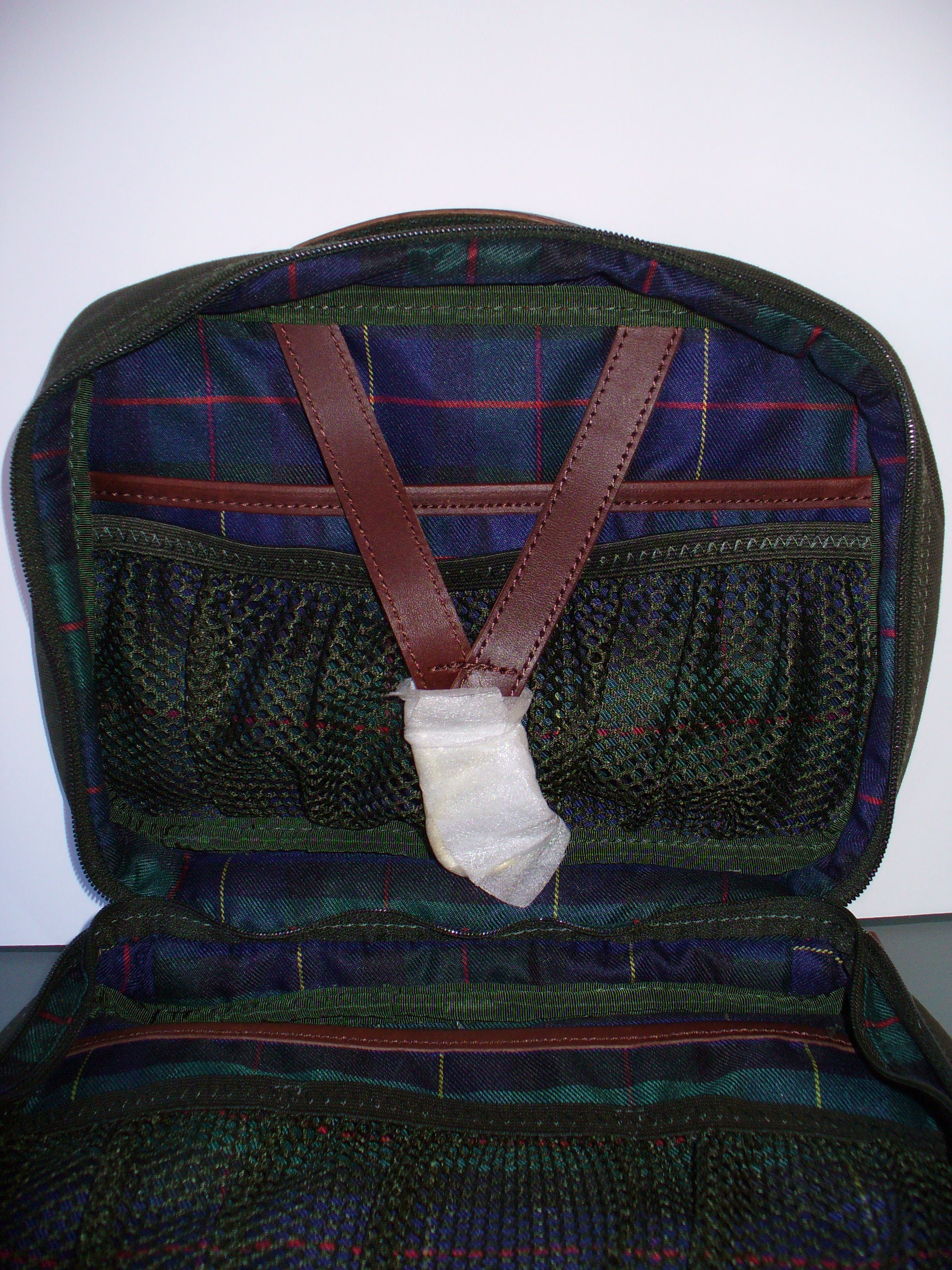 Orvis Canvas Leather Dopp Travel Bag