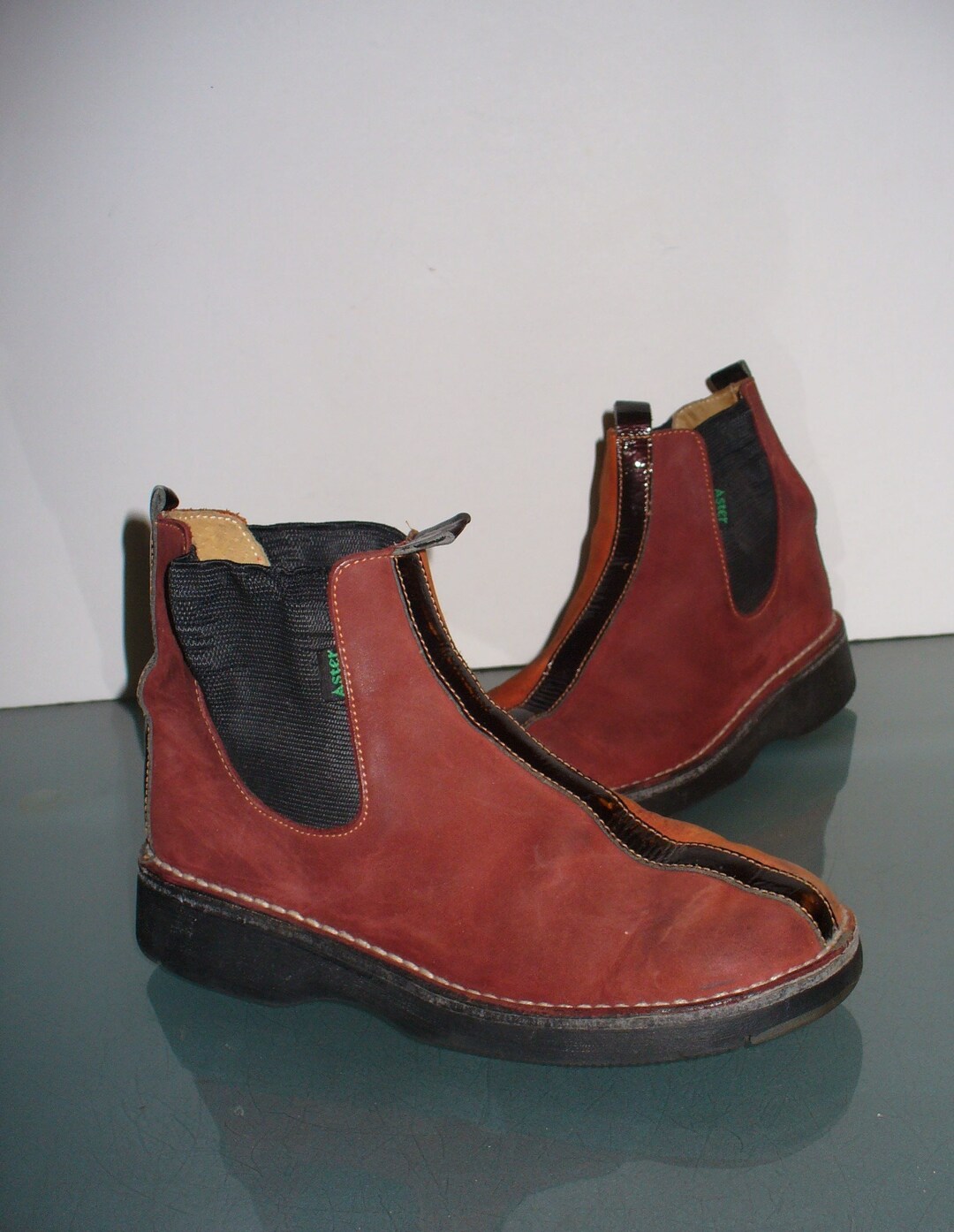 Vintage Aster Nu Buck Made in France Chelsea Boots Size 36 - Etsy