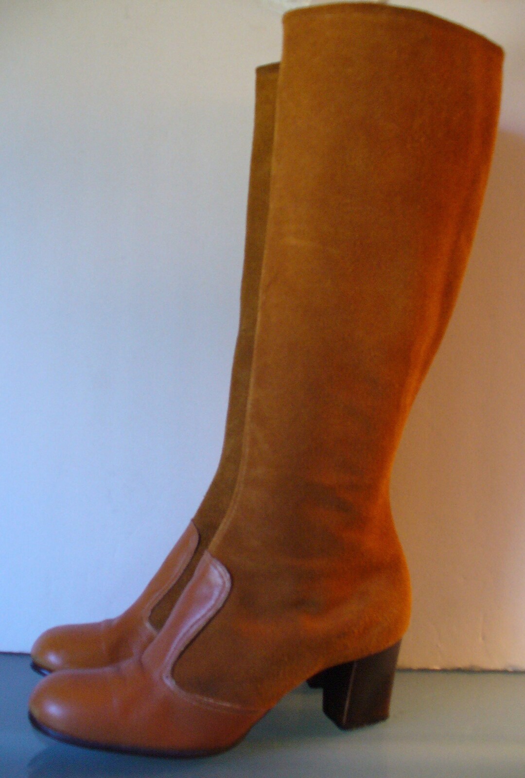Vintage Suede Mod Boots Size 5.5 US - Etsy
