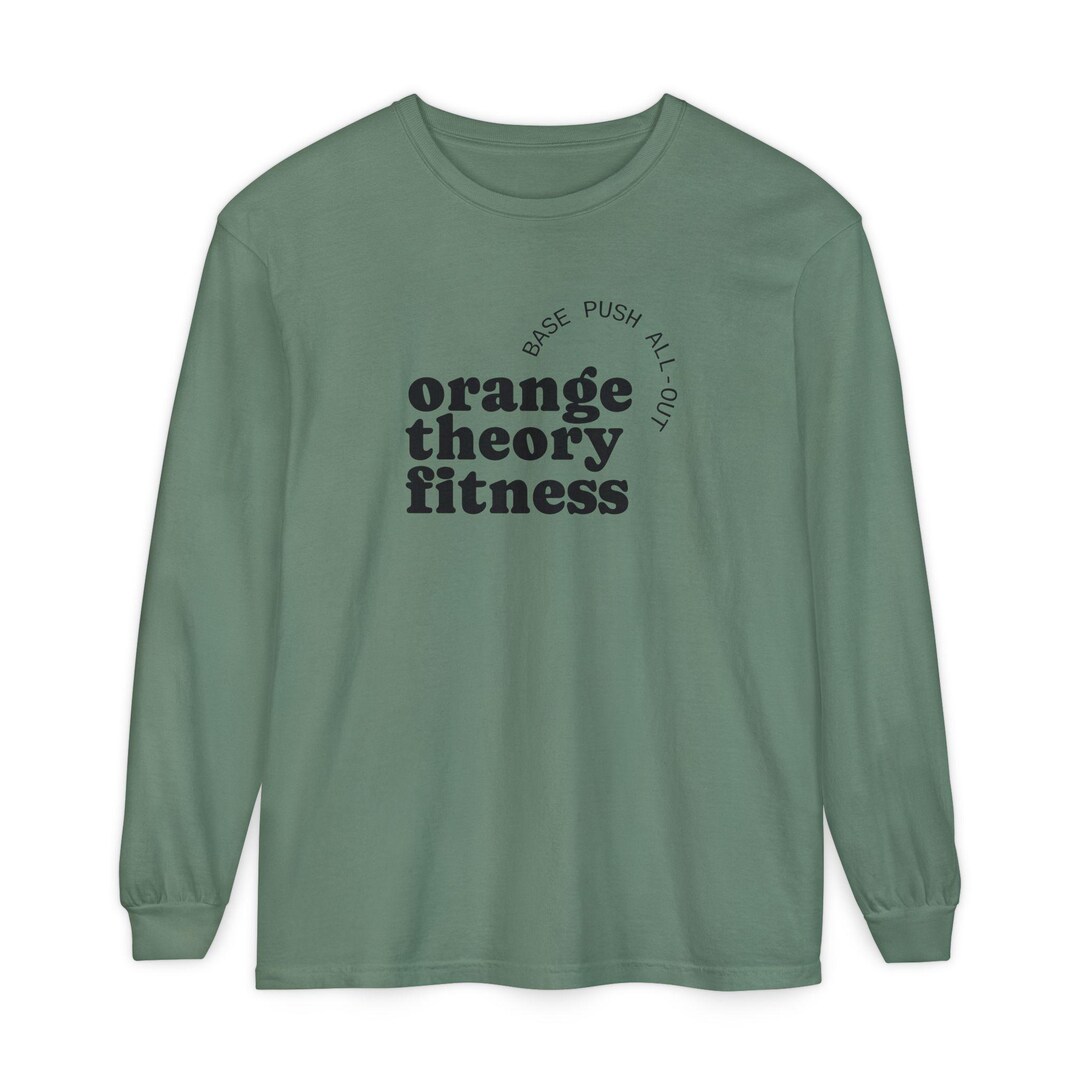 Orangetheory Base Push All Out Long Sleeve Tee - Etsy