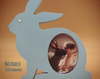 Rabbit Picture Frame - Etsy